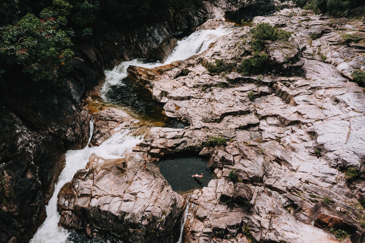 How To Get To Clamshell Falls, Bahana Gorge National Park